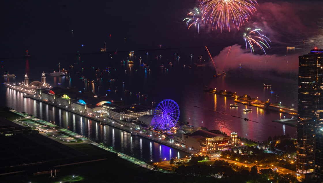 Chicago 4th of July Celebration at 360 CHICAGO