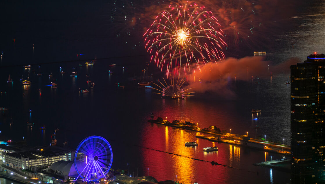 Chicago 4th of July Celebration at 360 CHICAGO