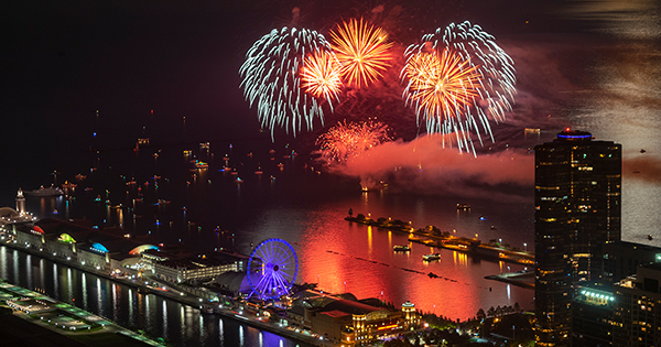 Chicago 4th of July Celebration at 360 CHICAGO