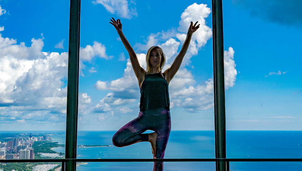 360 Sky Yoga at 360 CHICAGO Observation Deck