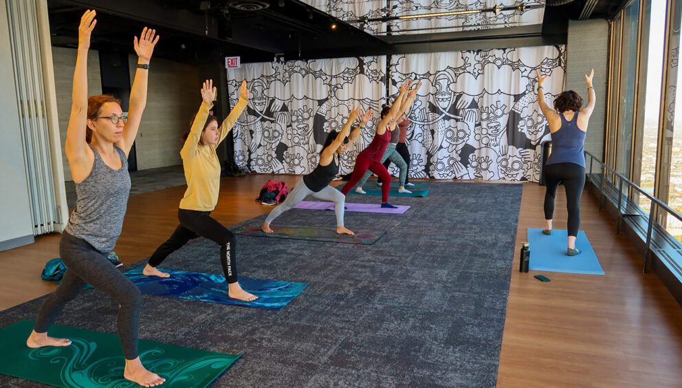 360 Sky Yoga at 360 CHICAGO Observation Deck